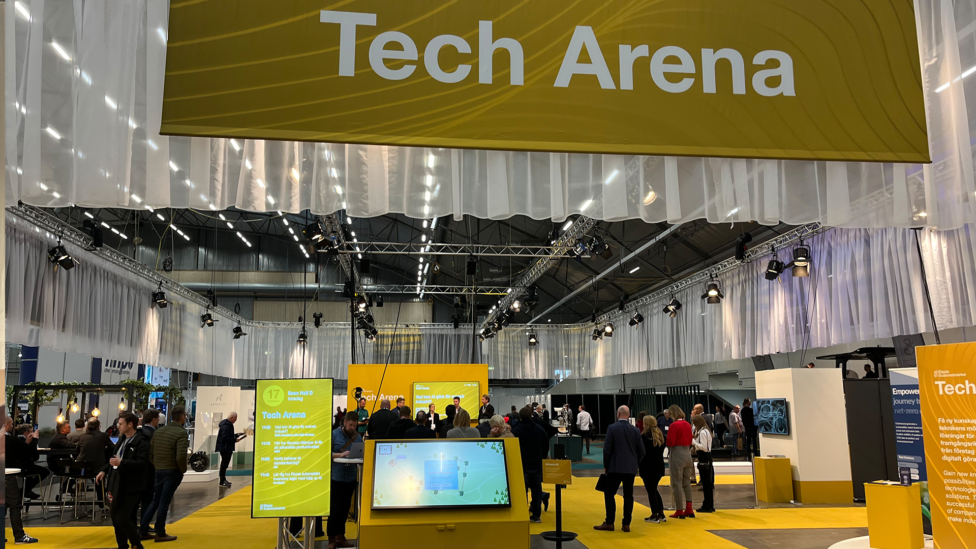 Vad händer på mässan?